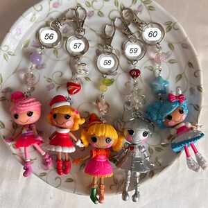 Original Lala Oopsy Button-eye Ragdoll Beaded Keychains | Dolls 51-80 ...