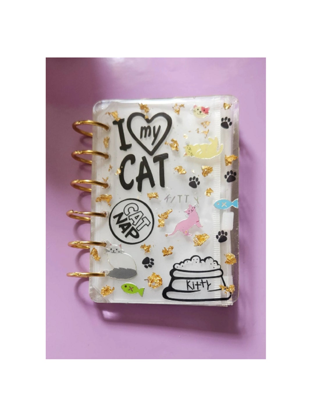 Pet Expenses Savings Cash Book, Personalized A7, Resin , 5 Custom ...