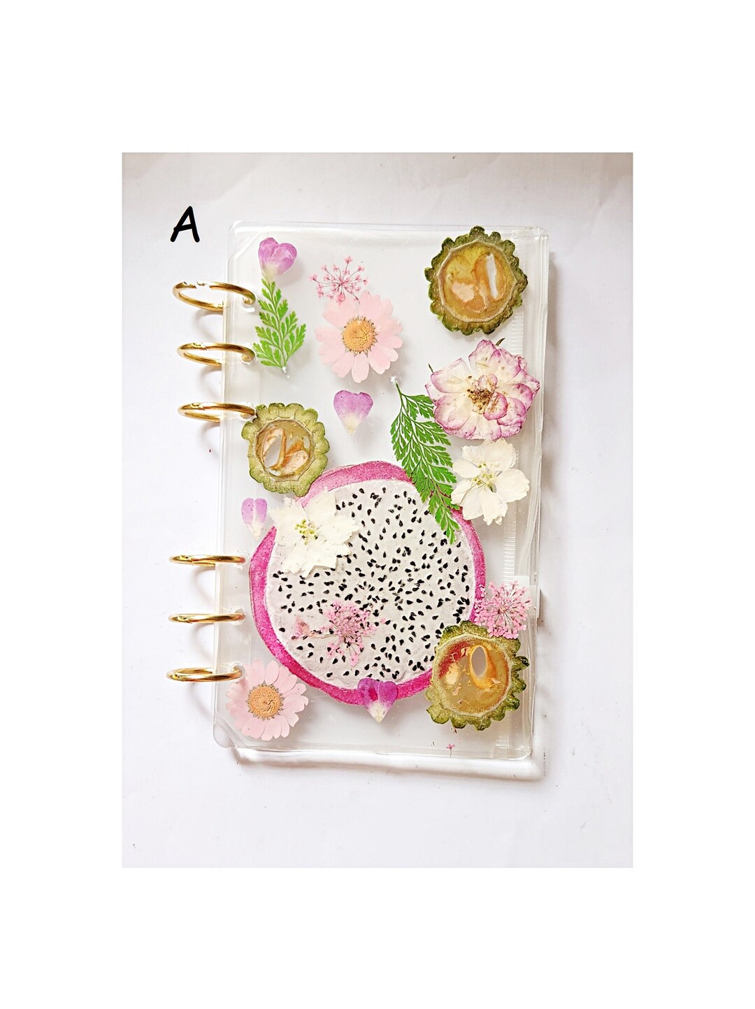 A6 Personalized Cash Notebook Resin 5 Custom Envelopes With - Etsy