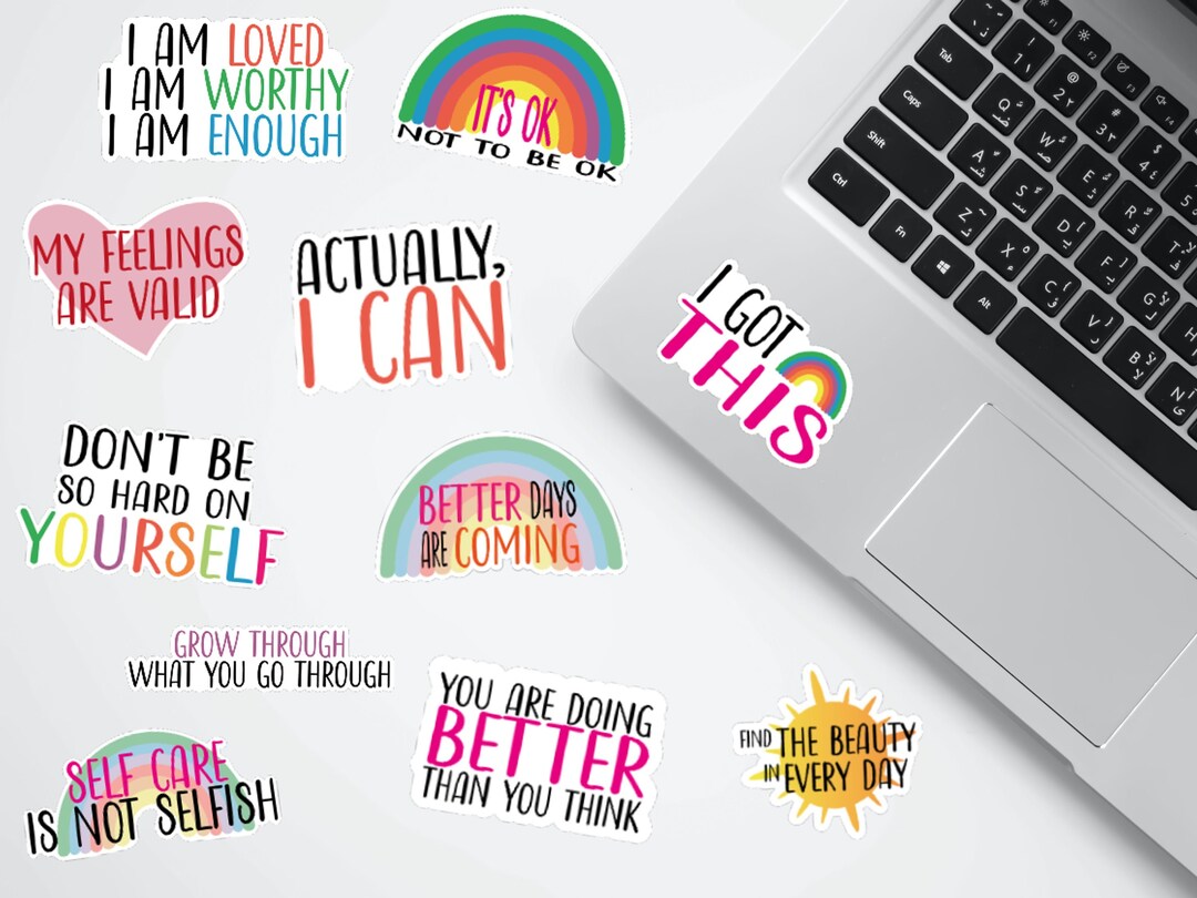 Motivational Sticker Pack | Positive Affirmations | Sticker Gift ...