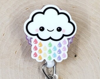 LGBTQ Badge Reel | Mental Health Badge Reel | Rainbow Badge Holder ...
