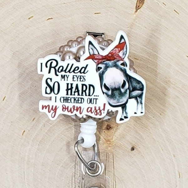 Donkey Badge - Etsy