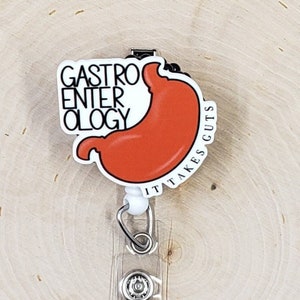 Gastroenterology Badge Reel | GI Badge Reel | Hospital Badge Holder ...