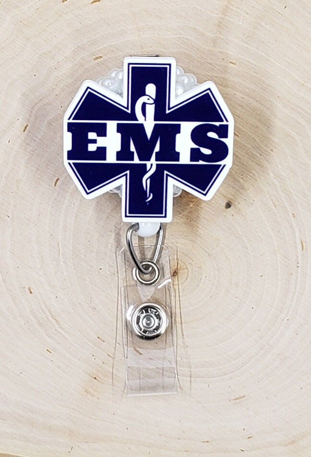 EMS Badge Reel | Ambulance Badge Reel | Nurse Badge Reel | Healthcare ...
