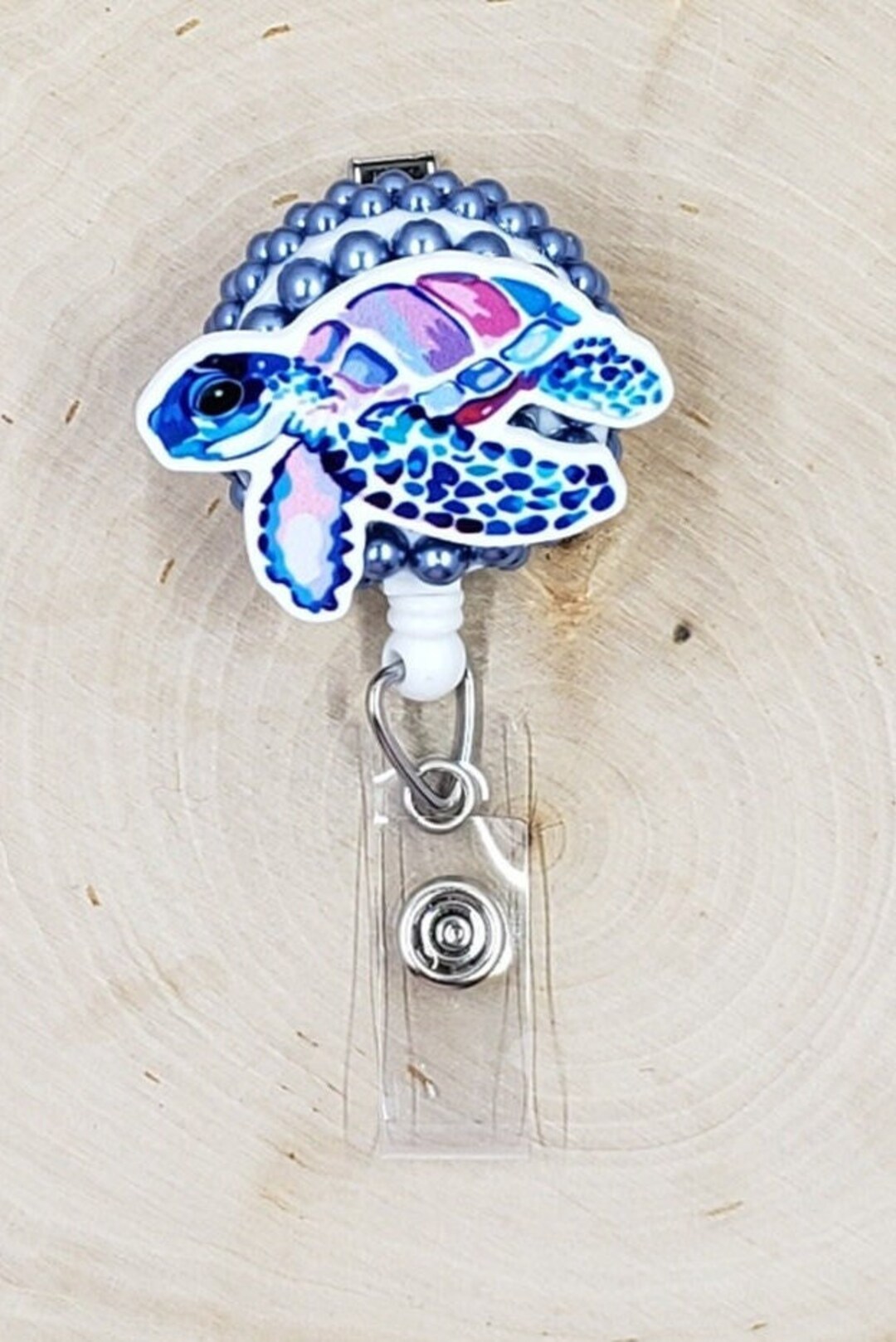 Sea Turtle Badge Reel | Turtle Badge Reel | Animal Badge Holder | Ocean ...
