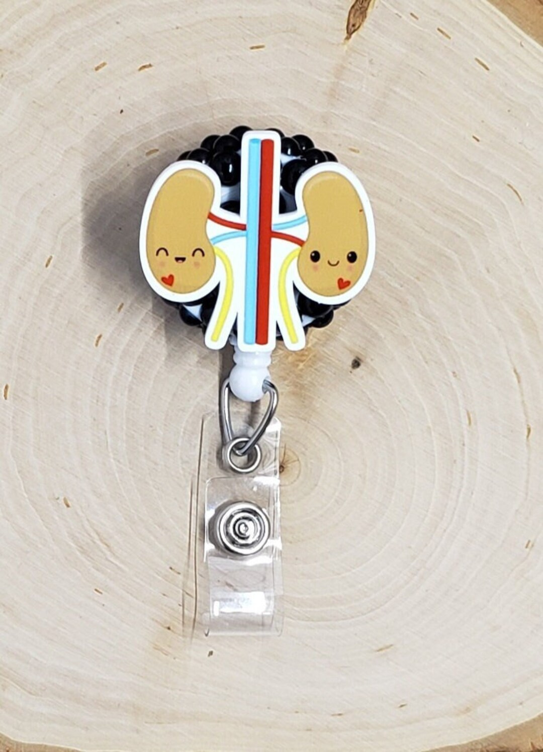 Kidney Badge Reel | Nephrology Badge Holder | Healthcare Badge Holder ...