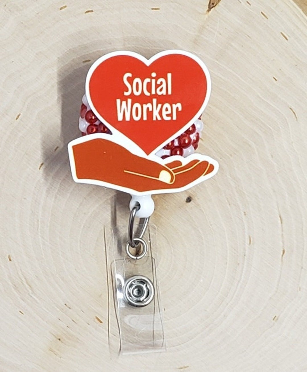 Social Worker Badge Reel | Social Work Badge Reel | Badge Holder ...