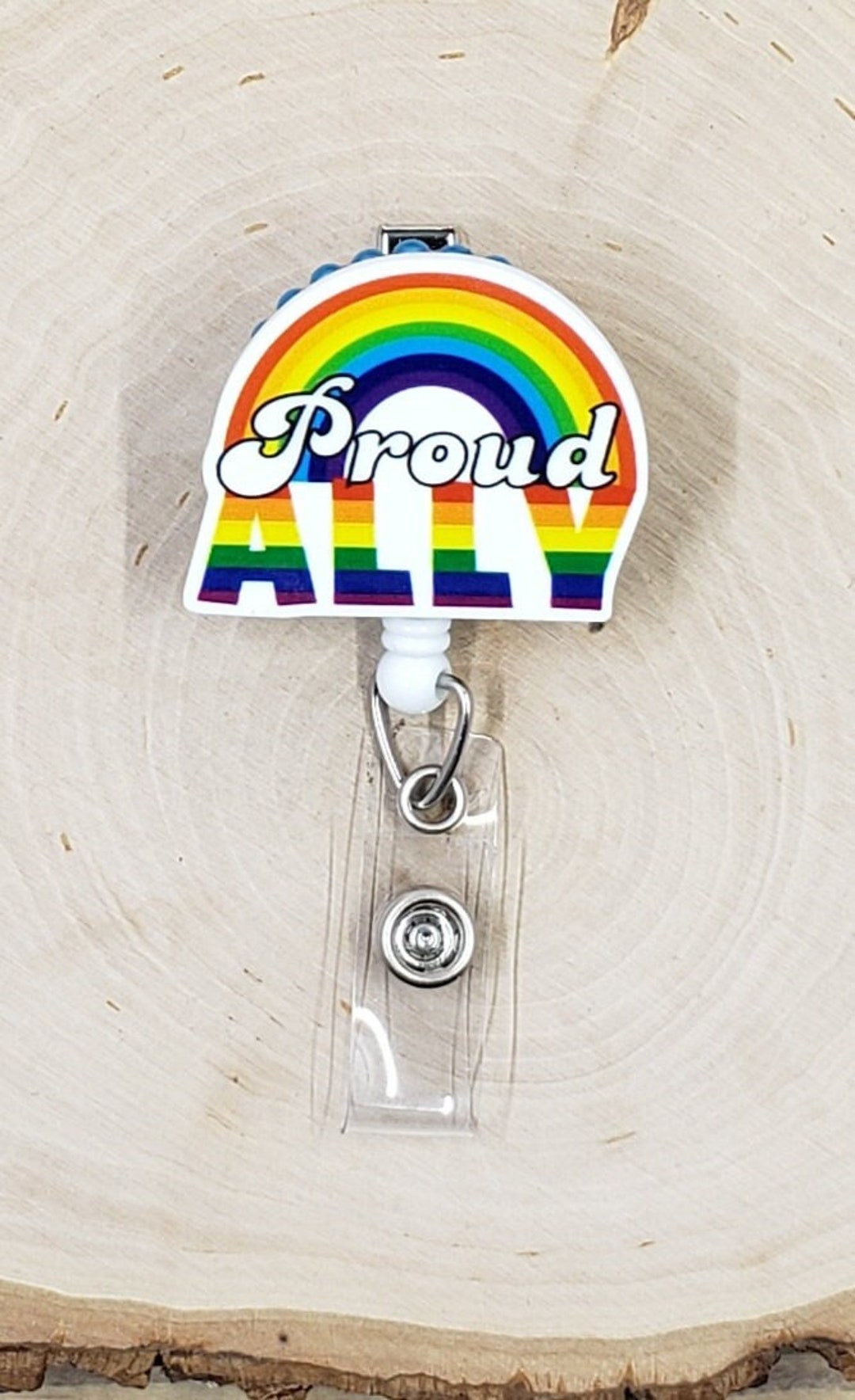 Proud Ally Badge Reel | Mental Health Badge Reel | LGBTQ Badge Holder ...