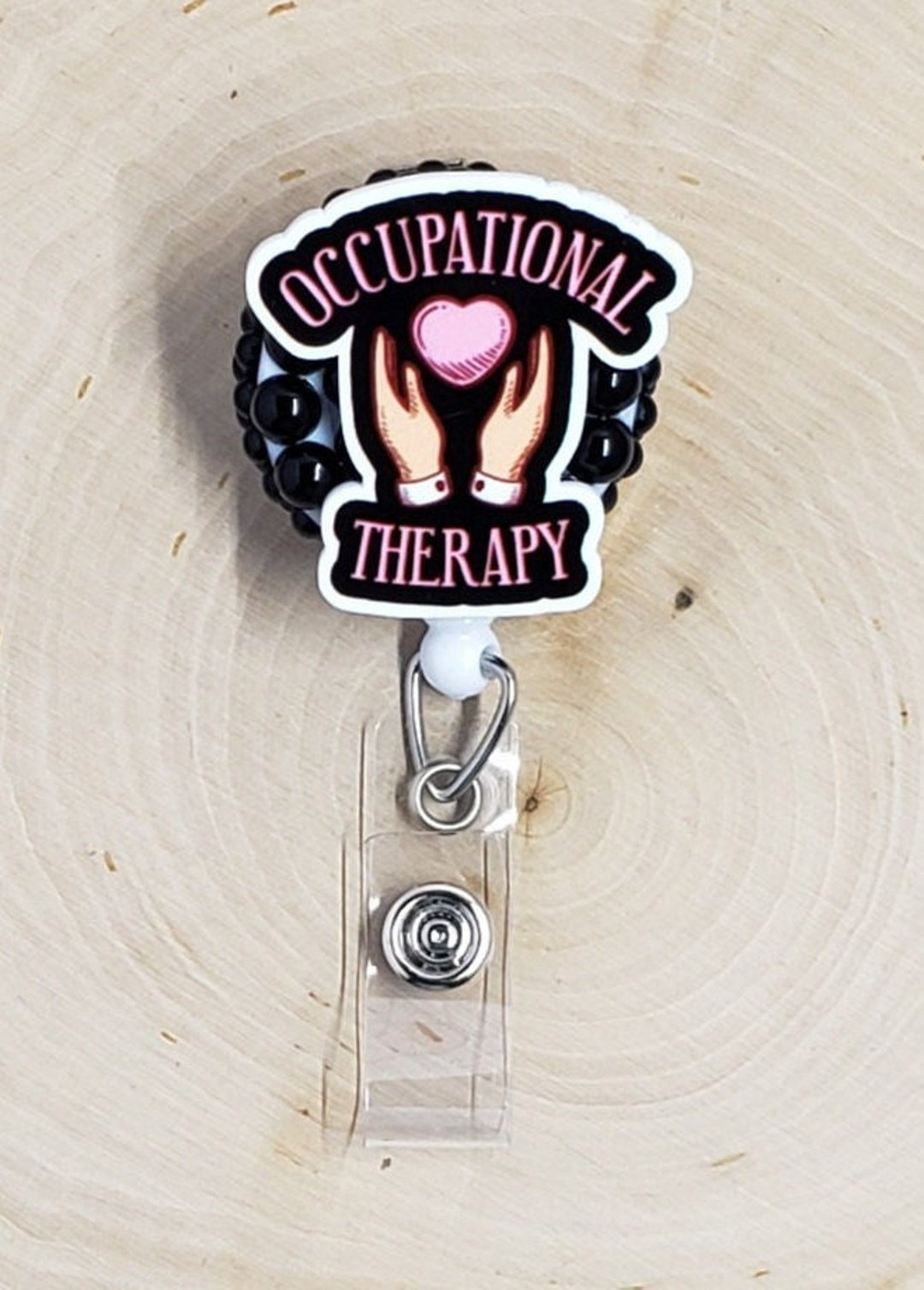 Occupational Therapy Badge Reel | OT Retractable Badge Reel ...