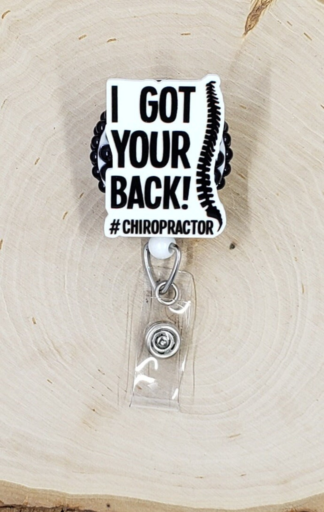 I Got Your Back Badge Reel | Funny Spine Retractable Badge Reel ...