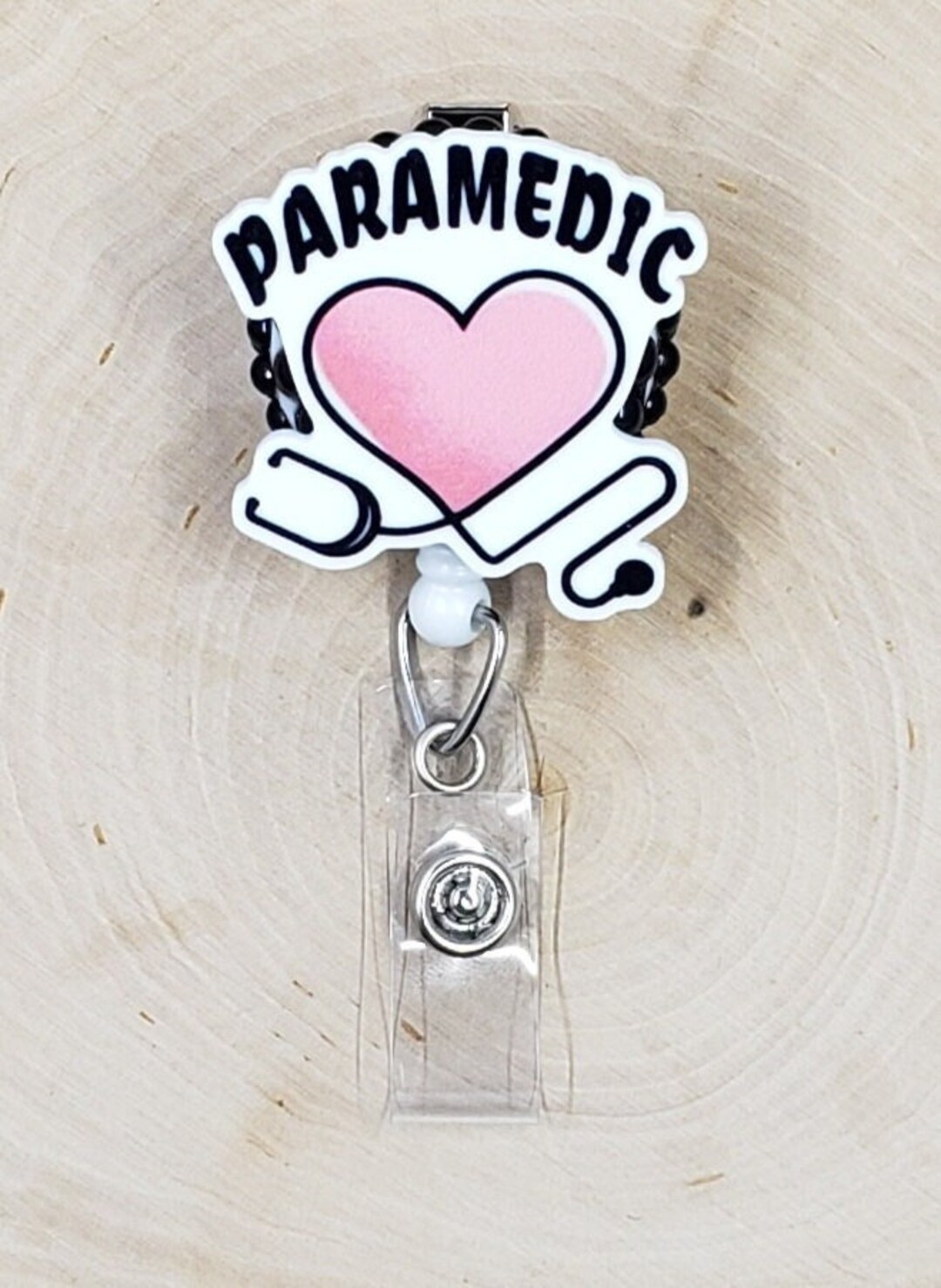 Paramedic Badge Reel | Ambulance Badge Reel | Nurse Badge Reel ...