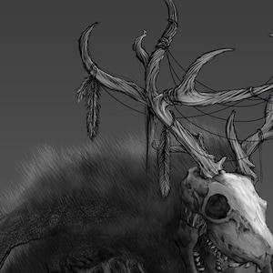 Wendigo - Digital File for Poster - Etsy UK