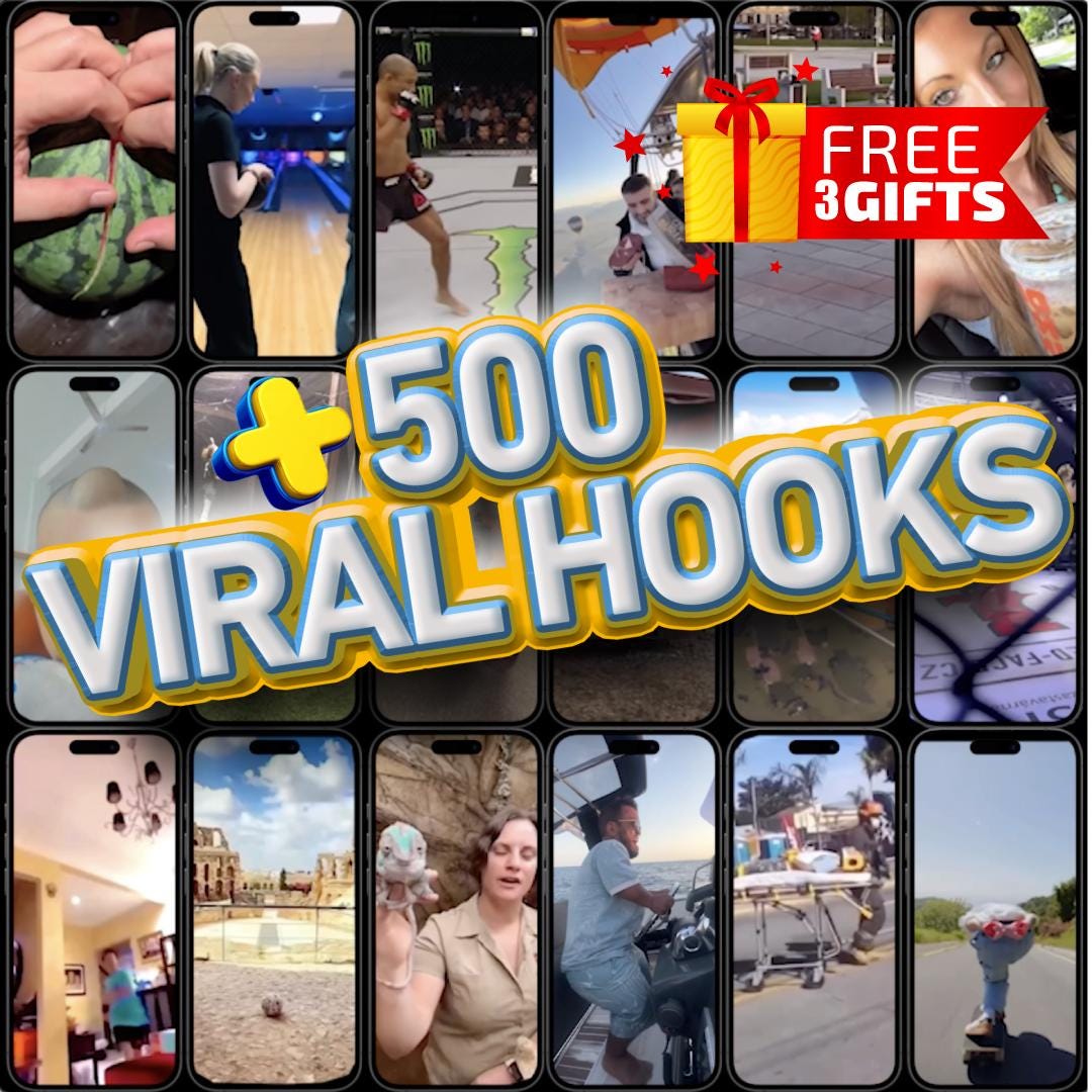 500+ Viral Hooks & Video Transitions Pack | Boost Engagement | Reels ...