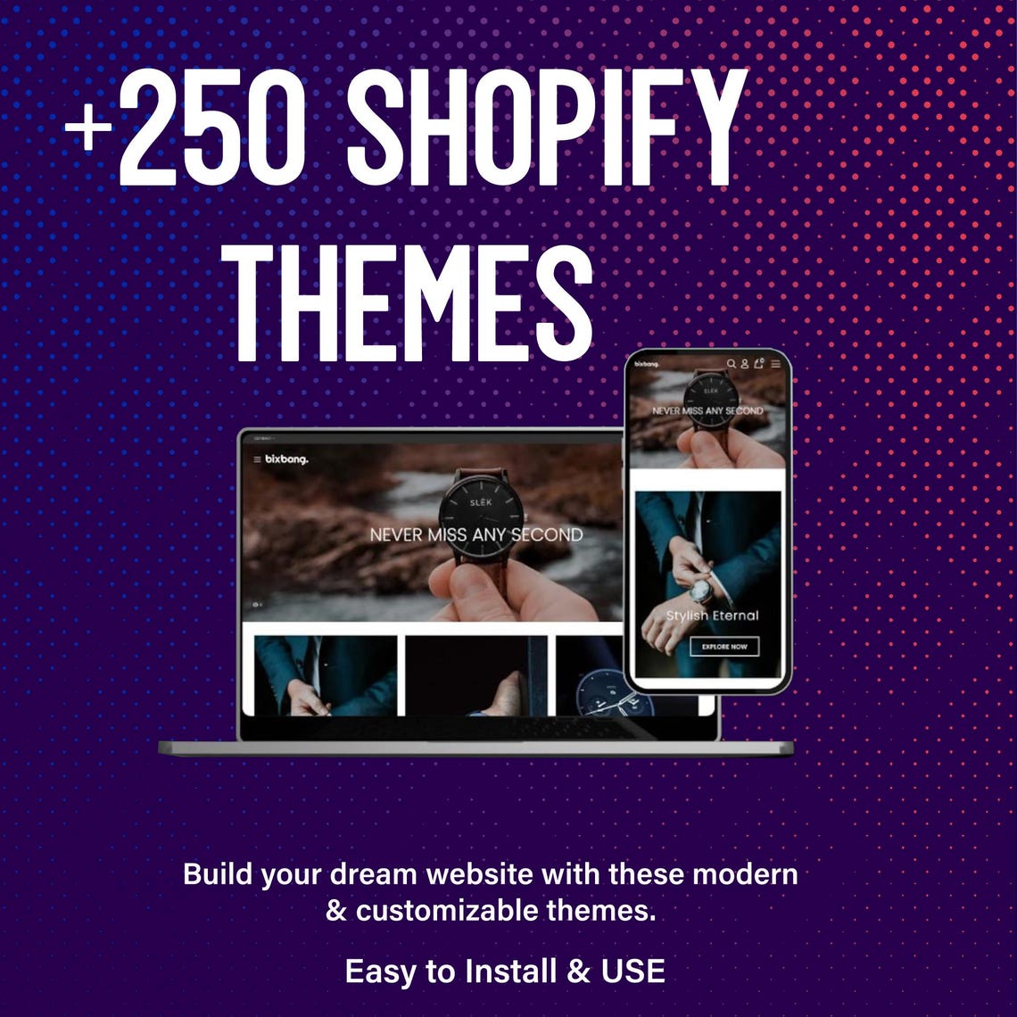 250+ Shopify Themes, Ecommerce Templates (PDF Tutorial - Etsy