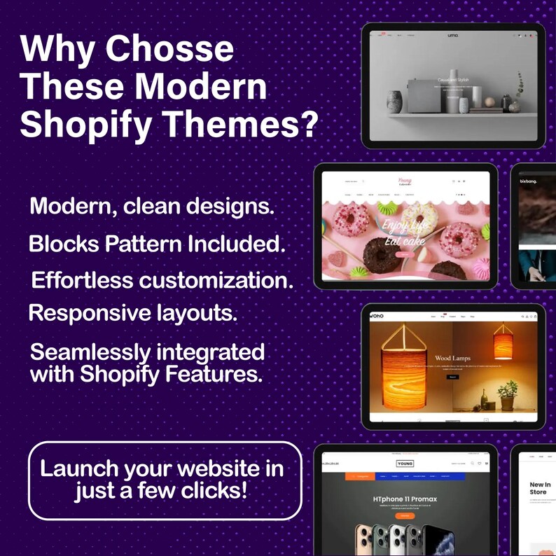 250+ Shopify Themes, Ecommerce Templates (PDF Tutorial - Etsy