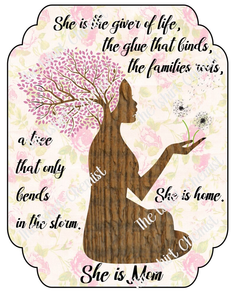 Mother's Day Digital Design, Boho Design, Mother's Day Roses T-shirt ...