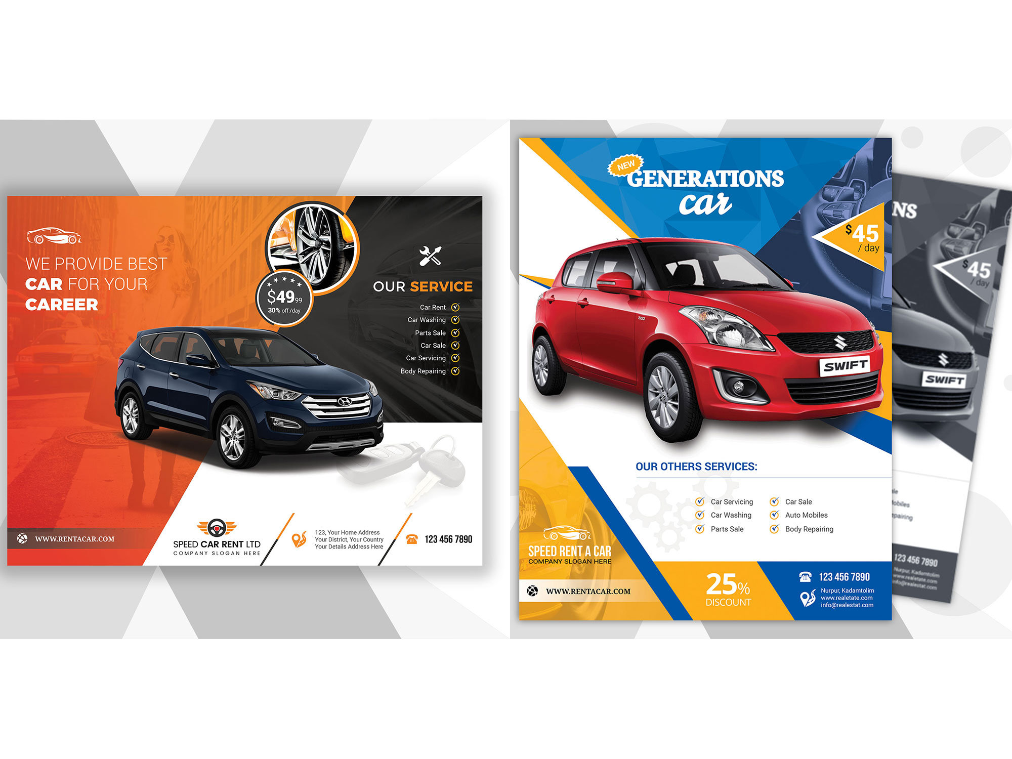 10 Rent A Card Flyer | Rental Flyer, Car Rental Flyer, Car Rent Flyer ...