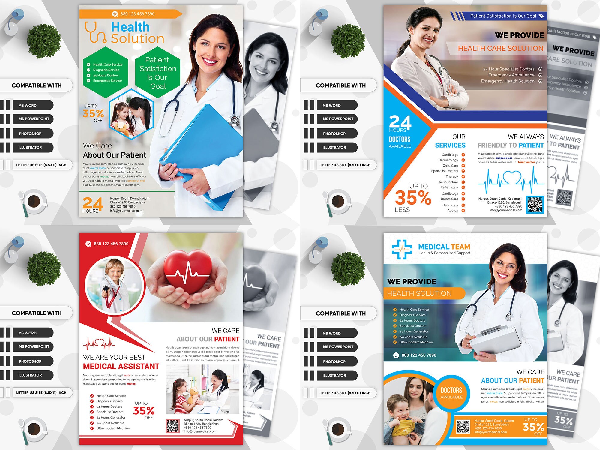 10 Doctor Flyer | Medical Flyer | Hospital Flyer | Medical Flyer ...