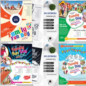 13 Family Fun Day Flyer | Fun Day Flyer, Family and Friends Day Flyer ...