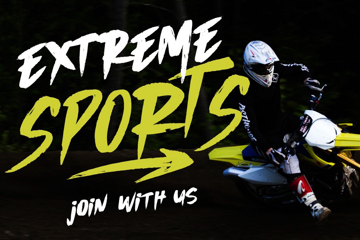 Wild Wolf Font Brush Font SVG DXF OTF Ttf Fonts - Etsy