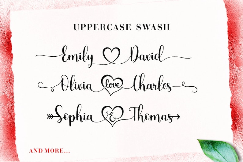 Madelyn Heart Font, Cursive Font | SVG, DXF, OTF, Ttf | Fonts Procreate ...