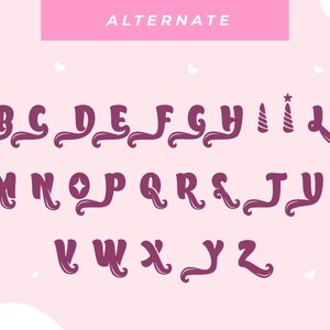 Magic Unicorn Fonts, Unicorn Svg, Fonts Kids | SVG, DXF, OTF, Ttf ...