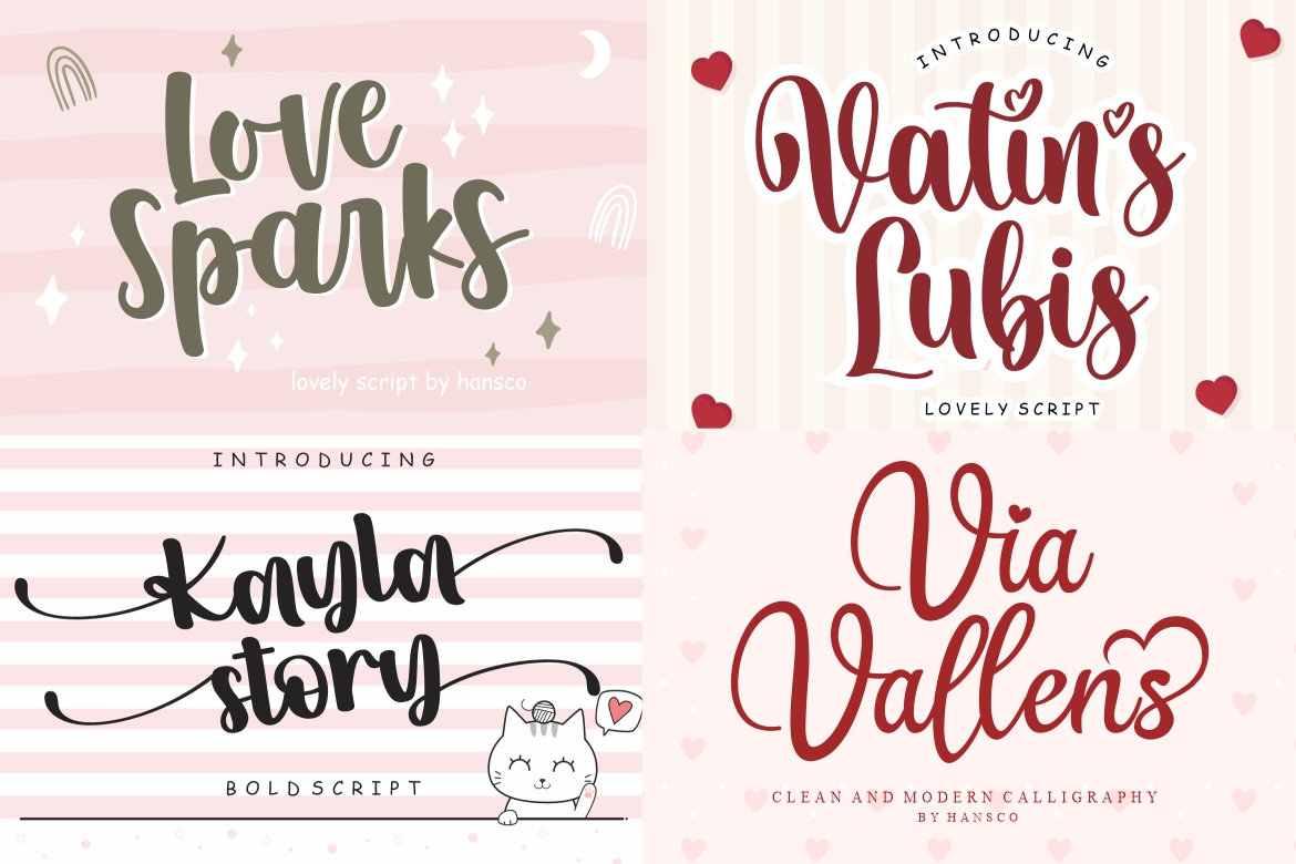 Handwriting Font Bundle | Otf, Ttf, Svg, Dxf | Handwritten Font, Canva ...
