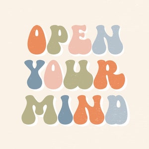 Retro Groovy Fonts SVG, DXF, OTF, Ttf Fonts Procreate, Fonts Cricut ...