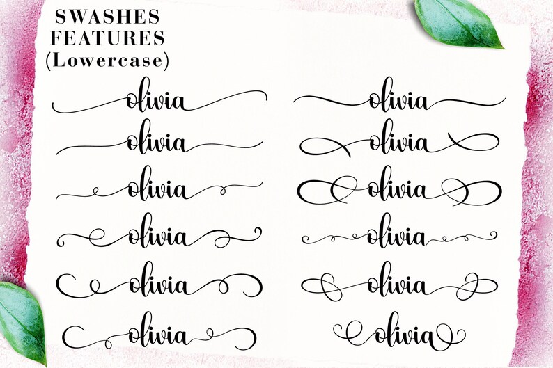 Madelyn Calligraphy Font Cursive Font SVG DXF OTF Ttf - Etsy