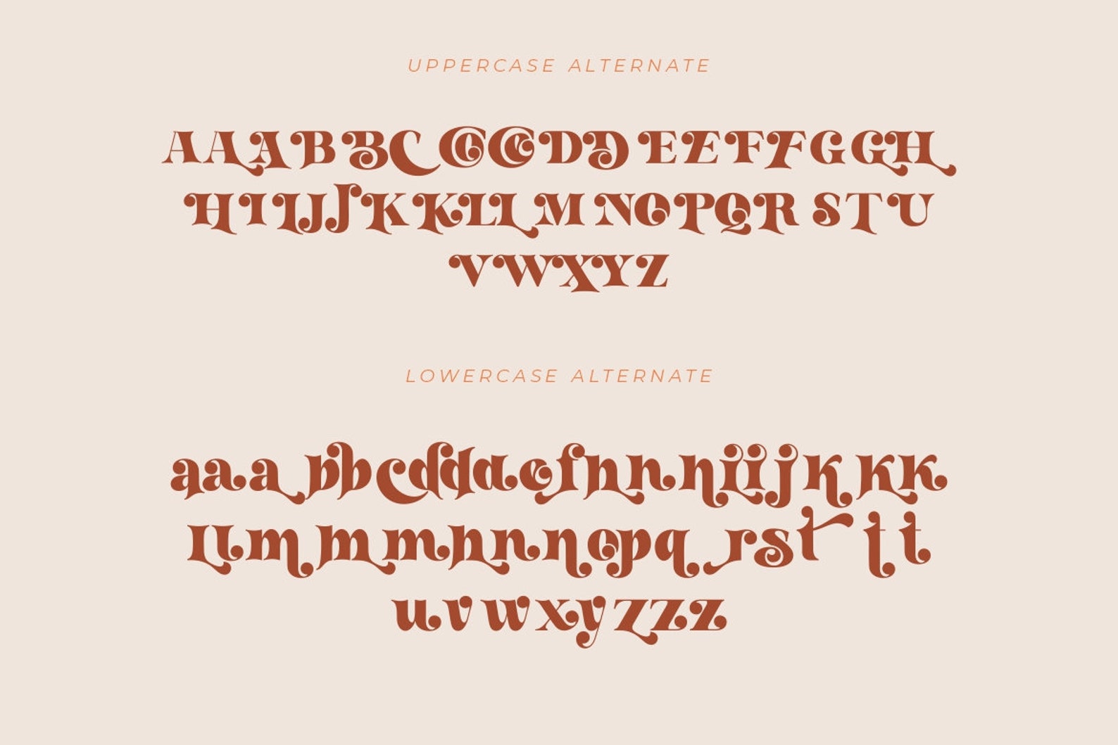 Letter Magic Font Vintage Font Retro Font Playful Font - Etsy