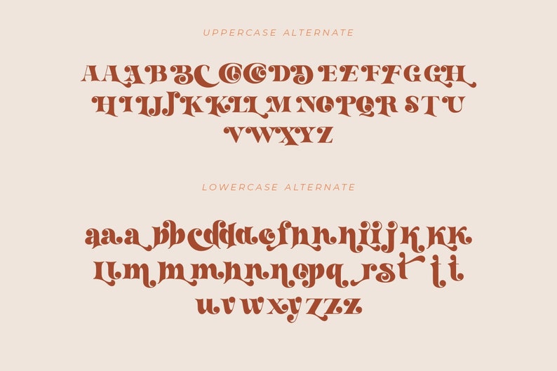 Letter Magic Font Vintage Font Retro Font Playful Font - Etsy