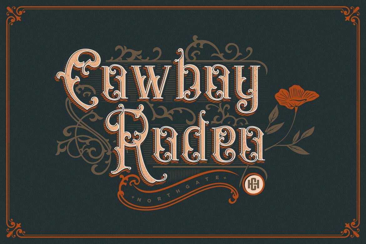 Bandits Font | SVG, DXF, OTF, Ttf | Fonts Procreate, Fonts Cricut ...