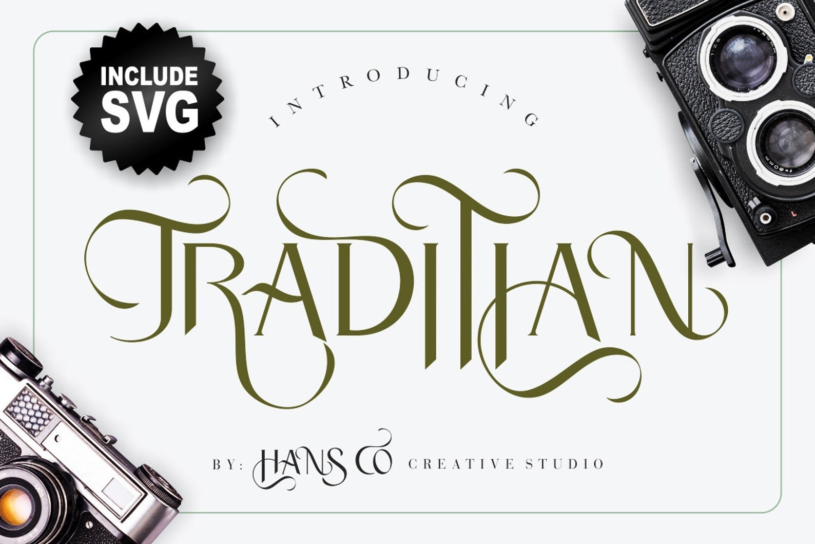 Traditian Font Vintage Font Classy Serif Font Swash Font - Etsy