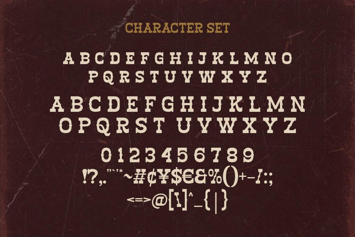 Tango Western Font | SVG, OTF, TTF | Fonts Procreate, Fonts Cricut ...