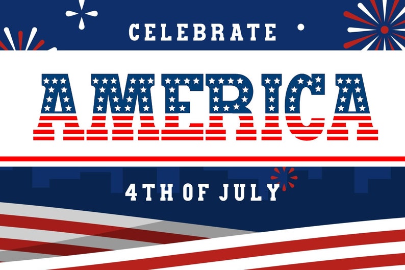 USA Nation Fonts, American Fonts, Patriotic Fonts, Independence Day ...
