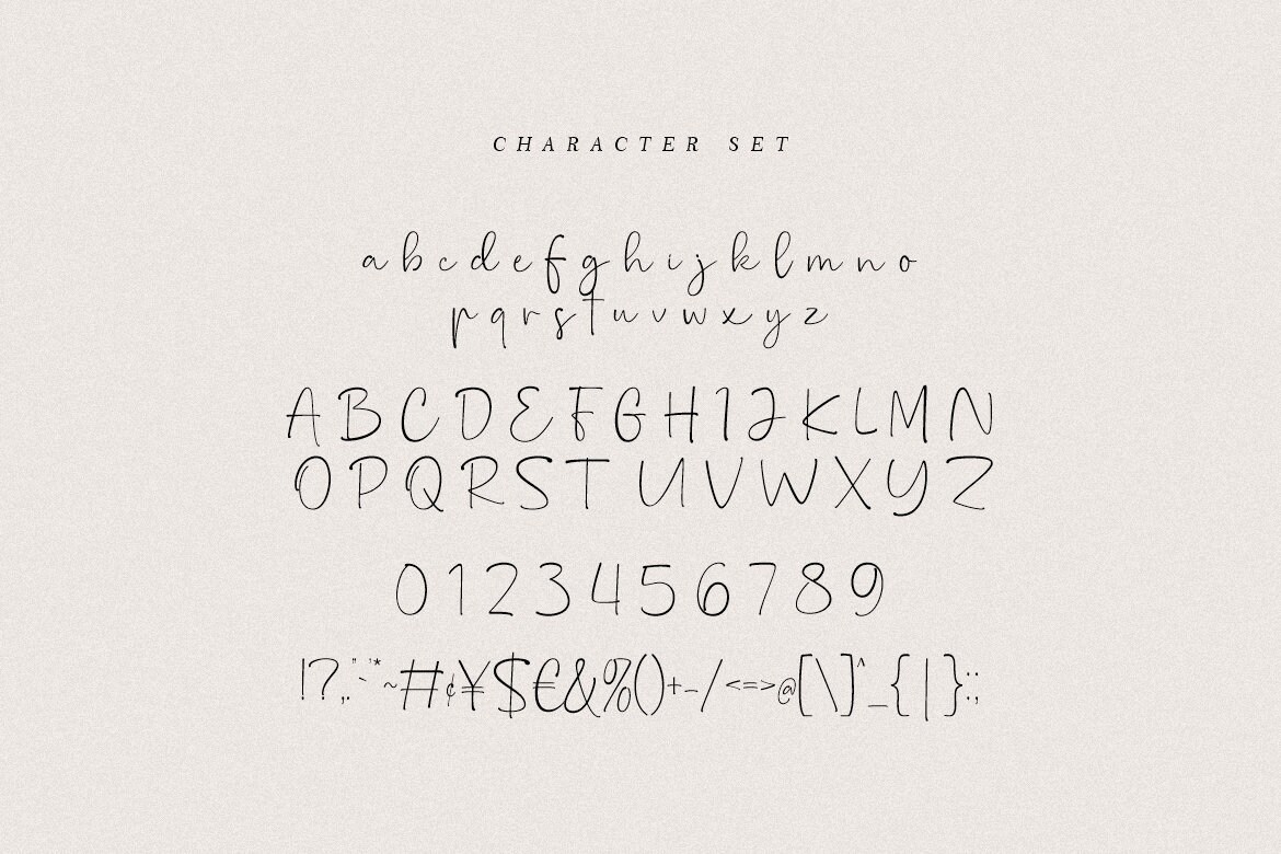 Natalie Font, Handwriting Font, Handwritten Font, Modern Font, Wedding ...