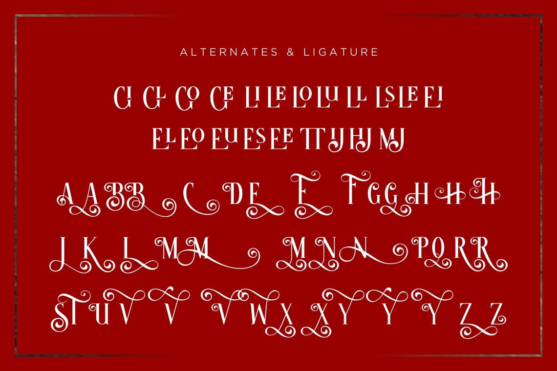 Magic Sparkle Font, Curly Fonts, Fancy Fonts, Cursive Font | SVG, DXF ...
