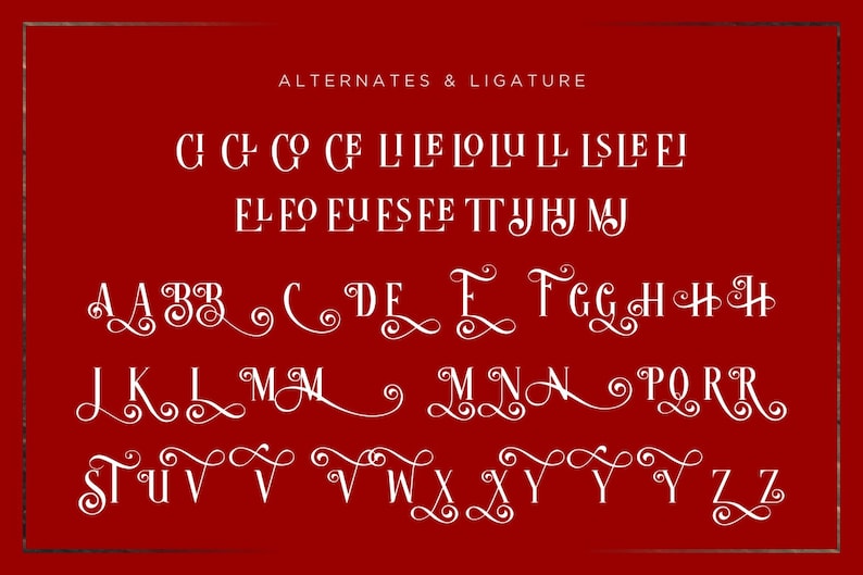 Magic Sparkle Font Curly Fonts Fancy Fonts Cursive Font - Etsy UK