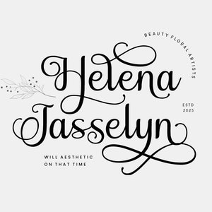 Laurania Script Font, Cursive Font, OTF, TTF Fonts Procreate, Fonts ...
