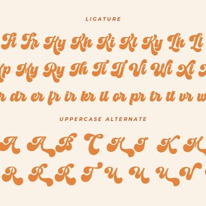 Chunky Retro Font, Vintage Font, Retro Font, Playful Font, Hipster Font ...