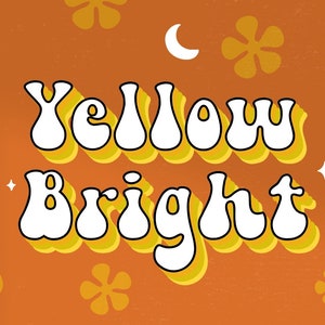 Retro Groovy Fonts SVG, DXF, OTF, Ttf Fonts Procreate, Fonts Cricut ...