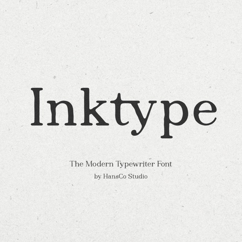 Modern Typewriter - Etsy