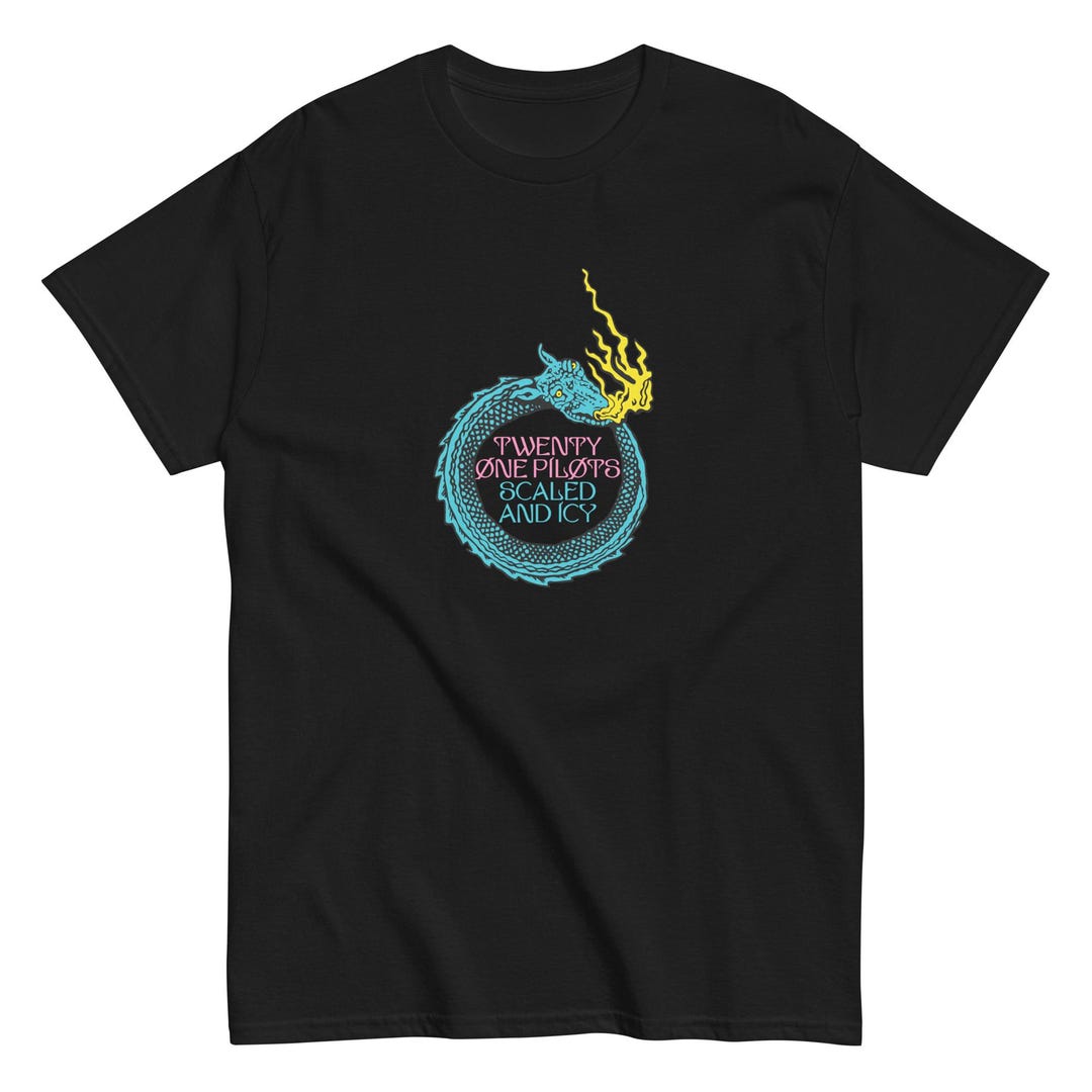 Twenty One Pilots Scaled and Icy T-shirt - Etsy