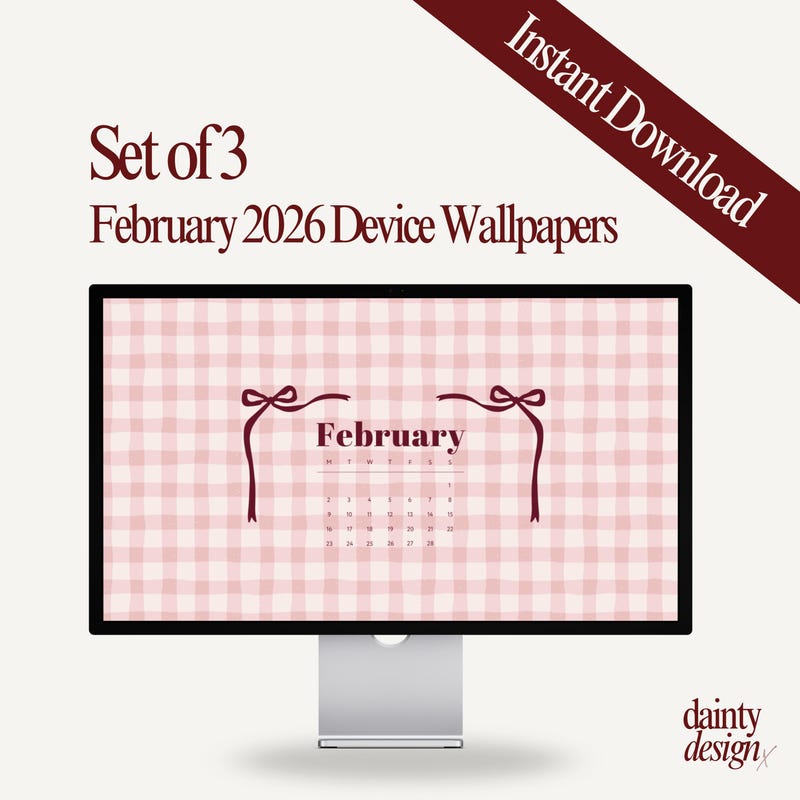 2026 Desktop Wallpaper - Etsy