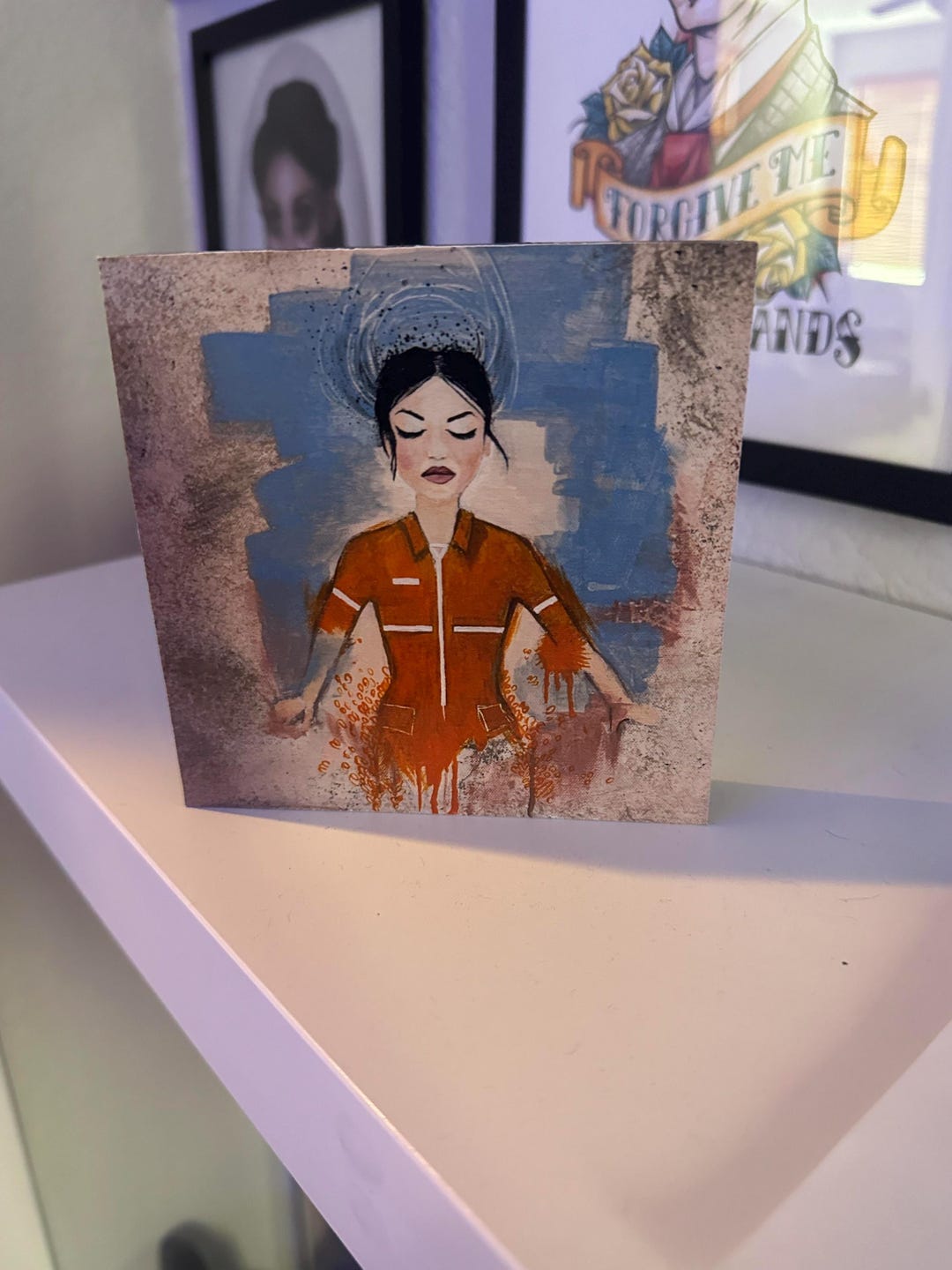 Chell Mural Art From Portal 2 - Etsy