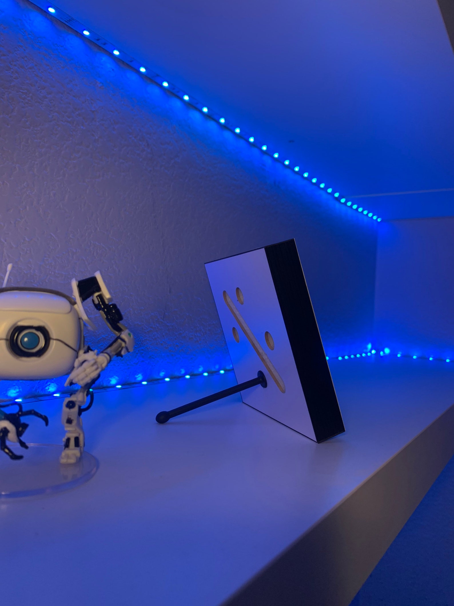 Chell Mural From Portal 2 PC Game Recreation Handmade Art - Etsy