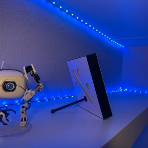 Chell Mural from Portal 2 PC Game Recreation Handmade Art | Etsy