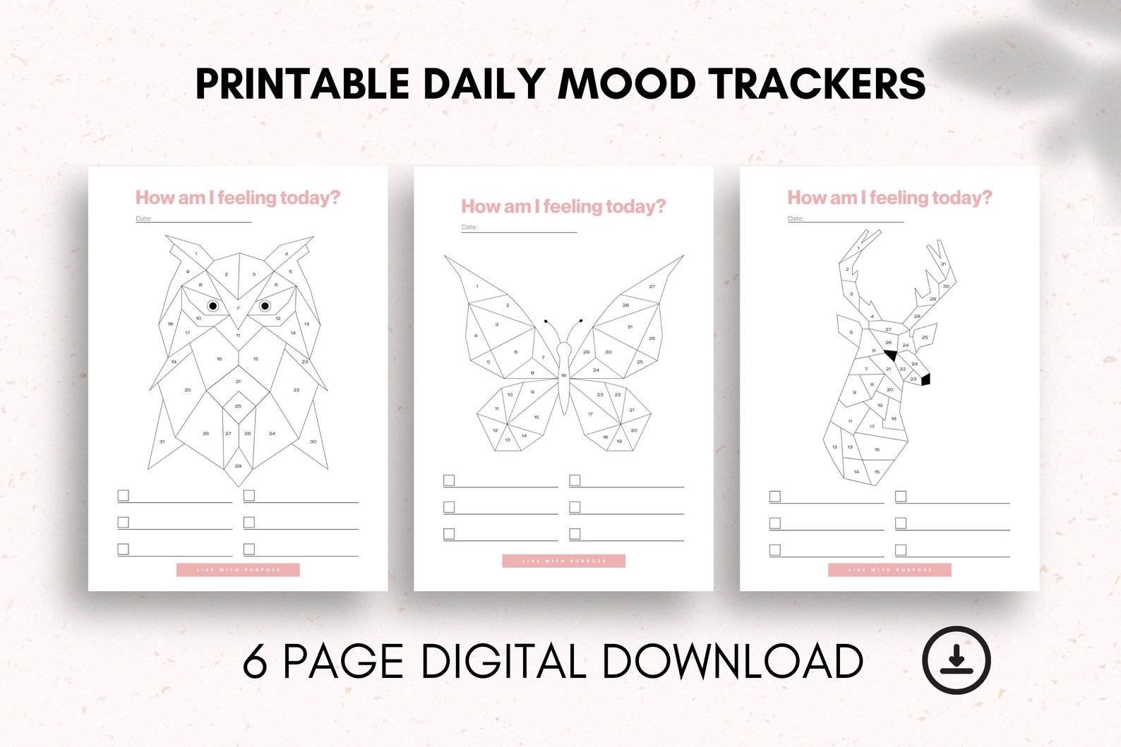 Printable Daily Mood Trackers | Colouring Sheets | Emotion Tracker ...