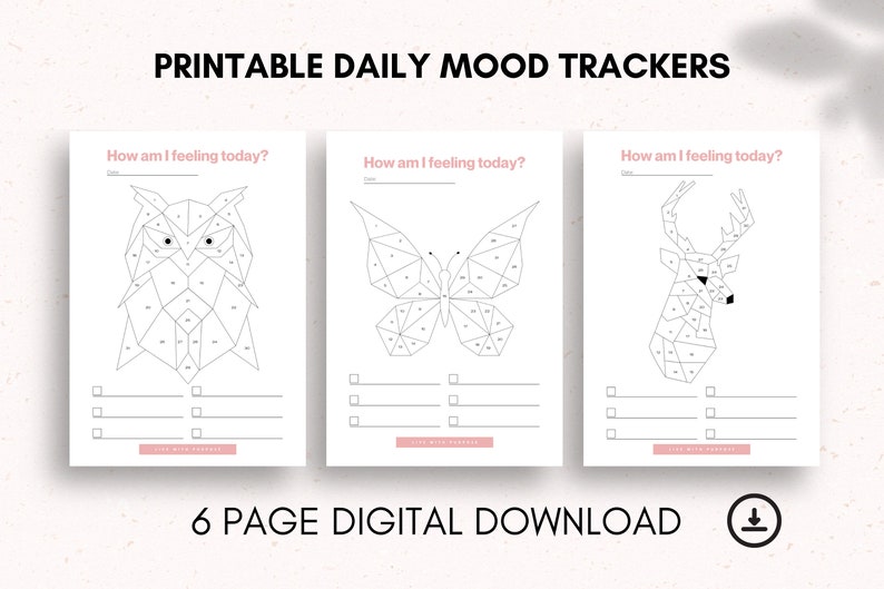 Printable Daily Mood Trackers | Colouring Sheets | Emotion Tracker ...