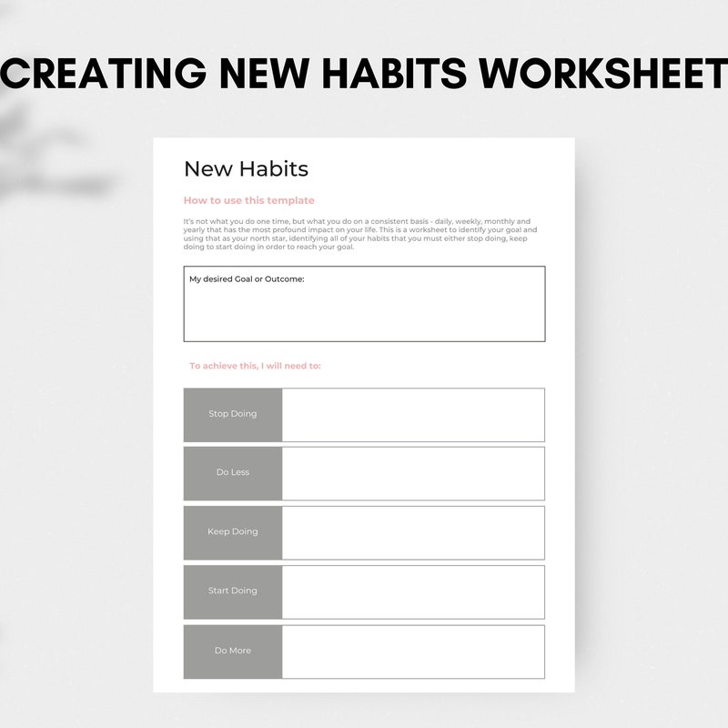 Habits - Etsy